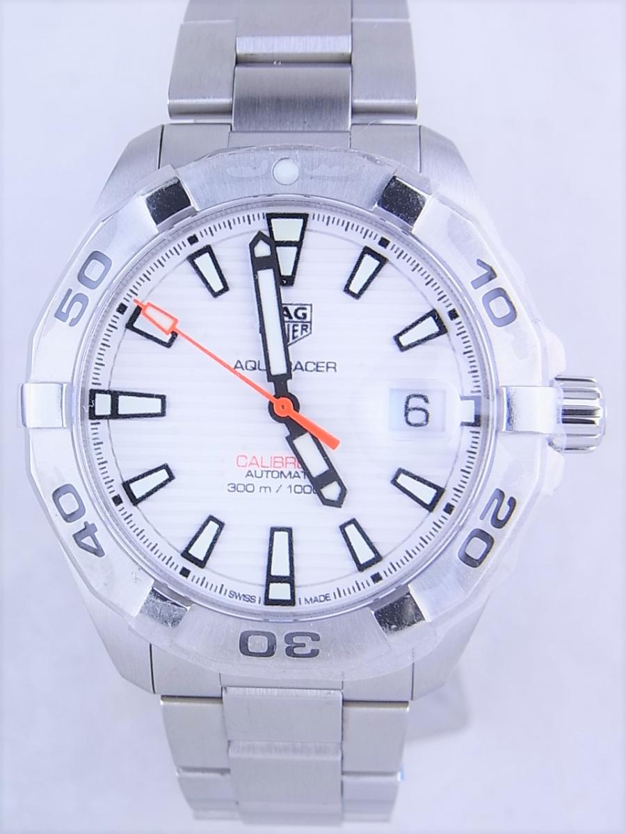 WBD2111.BA0928高価買取事例－タグホイヤー アクアレーサー WBD2111.BA0928 ホワイト メンズ 2018年新作(新品未 ...