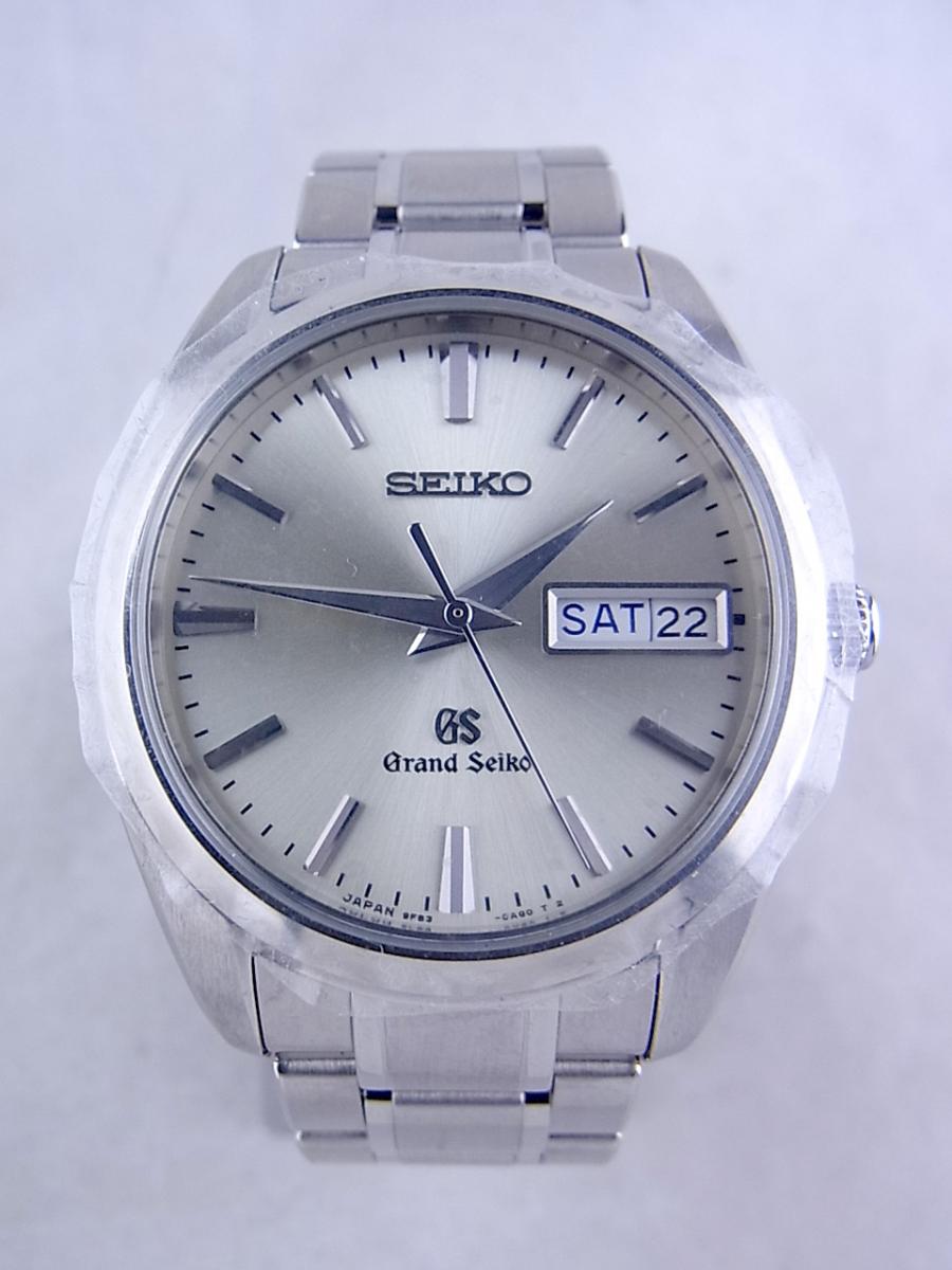 SBGT035高価買取事例－グランドセイコー 9Fクォーツ SBGT035 シルバー(NS未使用シール付き、コマ未調整)｜時計買取のピアゾ