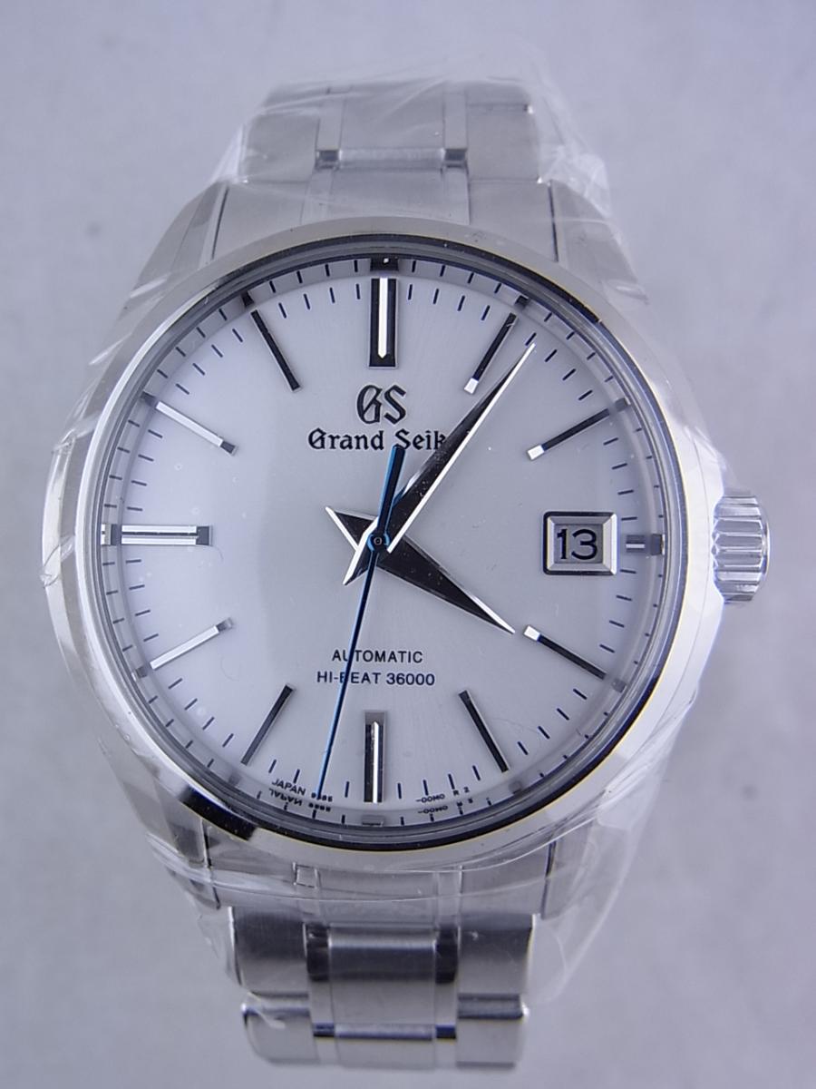 SBGH201高価買取事例－グランドセイコー メカニカルハイビート SBGH201 シルバー デイト ダイアル マスターショップ限定(新品未 ...