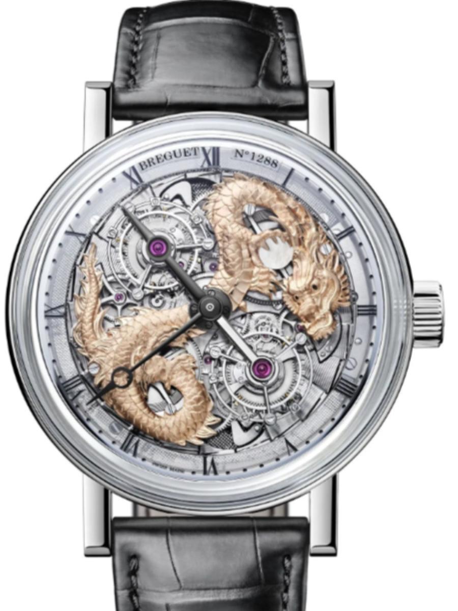 5345PT/1S/9XU-05高価買取事例－ブレゲ クラシック 5345PT/1S/9XU-05 スケルトン クラシック ダブル ...